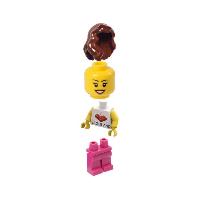 LEGO I Brick LEGOLAND - Female Minifigure | Brick Owl - LEGO Marketplace