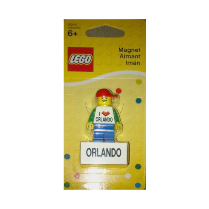 LEGO I Brick Orlando figure magnet (850501) | Brick Owl - LEGO Marketplace