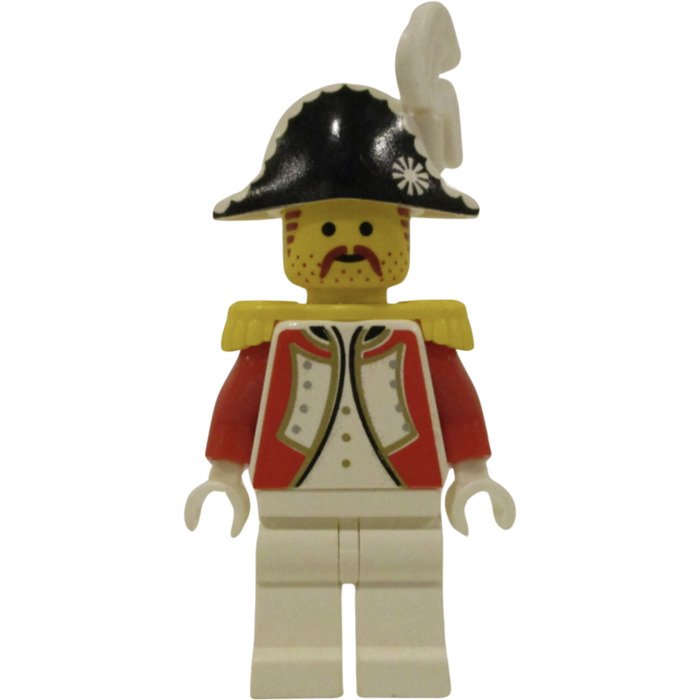 LEGO Imperial Guard Admiral with Bicorne and White Triple Plume ...