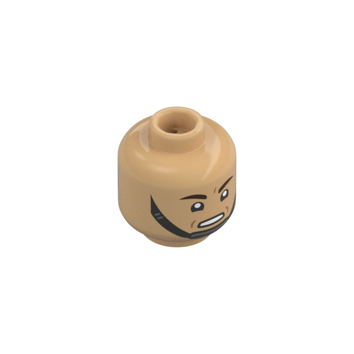 LEGO Imperial Navy Trooper (Warm Tan Head) Minifigure Head (3274 / ...