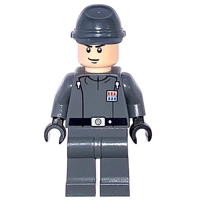 LEGO Imperial Officer Commander с Черно Колан с Сребро Buckle ...