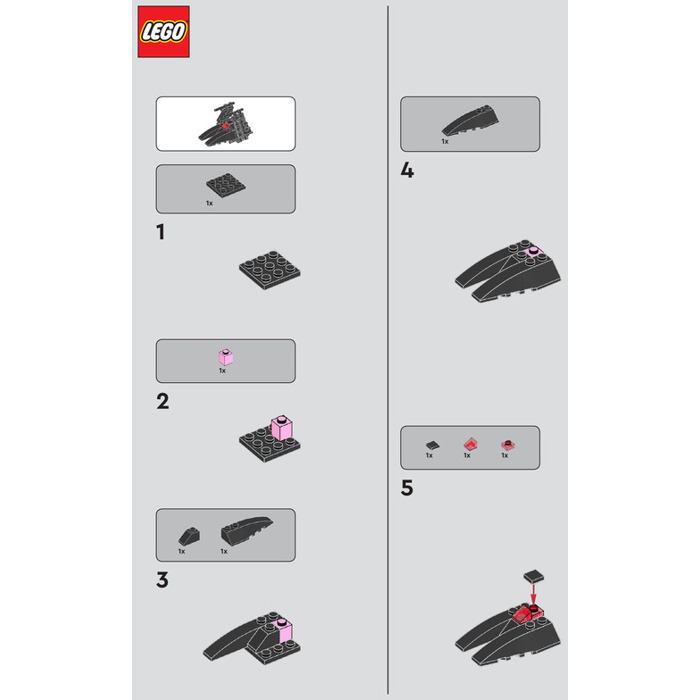 LEGO Inquisitor Transport Scythe Set 912413 Instructions | Brick Owl ...