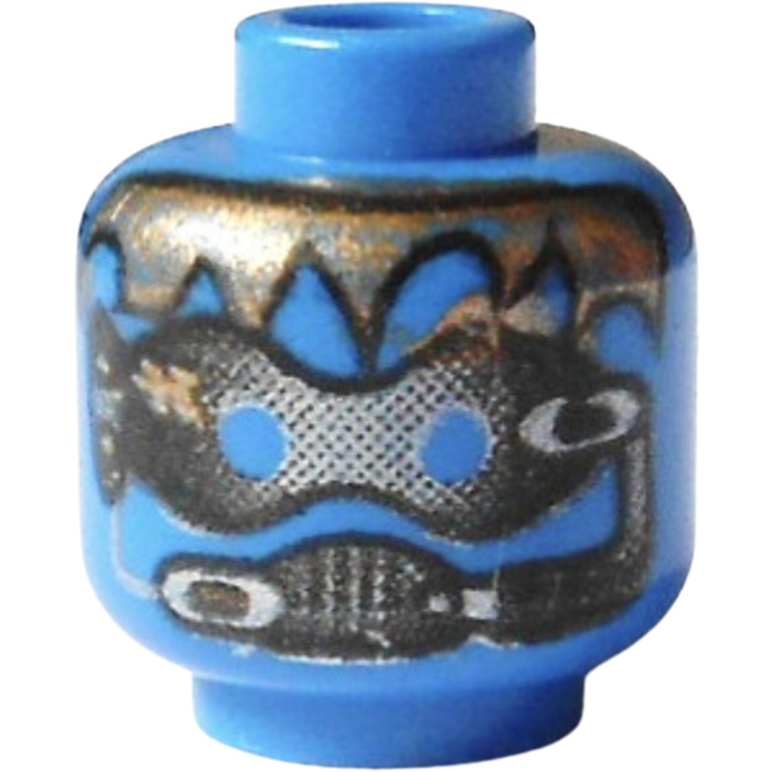 LEGO Insectoid with Blue / Yellow Helmet Head (3626) | Brick Owl - LEGO ...