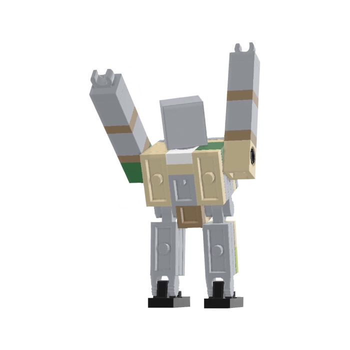 LEGO Iron Golem with Gray Head Minifigure | Brick Owl