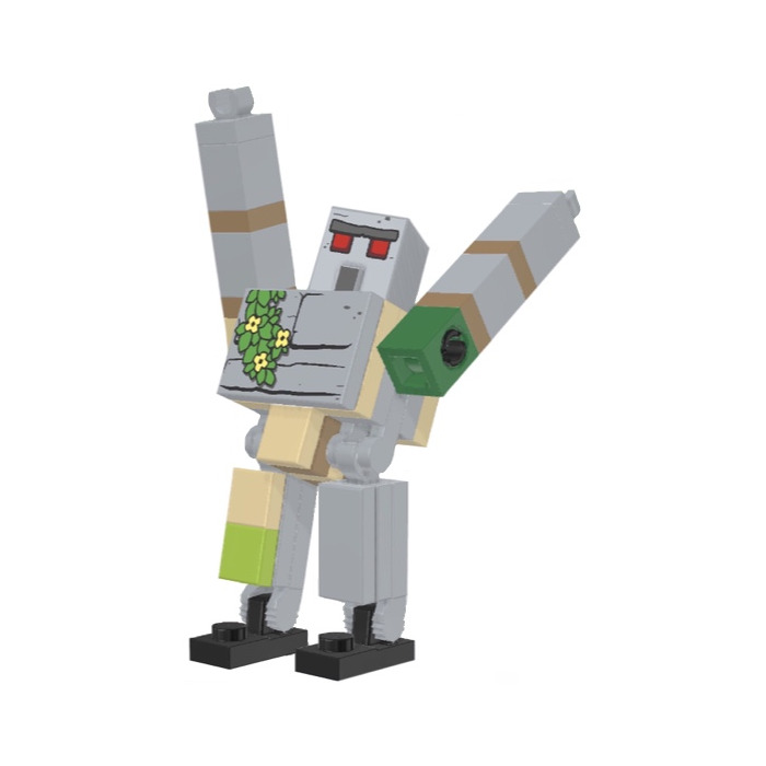 LEGO Iron Golem with Gray Head Minifigure | Brick Owl