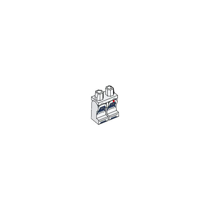 LEGO Iron Legion Minifigure Hips and Legs (73200 / 108784) | Brick Owl ...