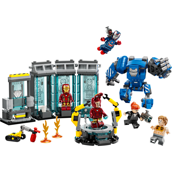 LEGO Iron Man's Laboratory: Hall of Armor Set 76315 | Brick Owl