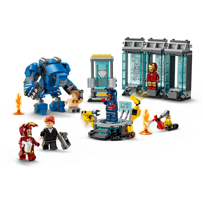 LEGO Iron Man's Laboratory: Hall of Armor Set 76315 | Brick Owl