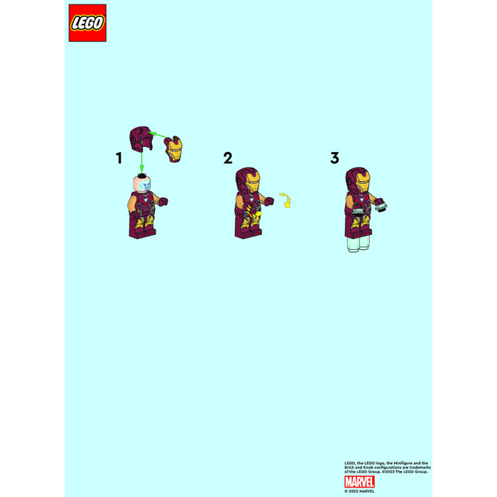 LEGO Iron Man Set 242320 Instructions | Brick Owl - LEGO Marketplace