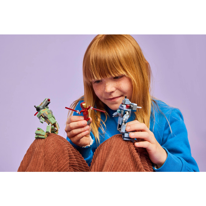 LEGO Iron Man & War Machine vs. Hammer Drones Set 76320 | Brick Owl ...