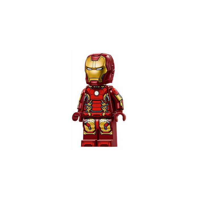 LEGO Iron Man with Mark 43 Armor with Large Helmet Visor and Printed ...