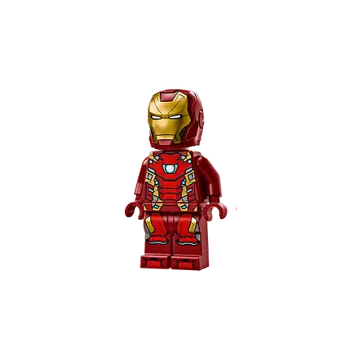 LEGO Iron Man with Mark 46 Armor with Large Helmet Visor Minifigure ...
