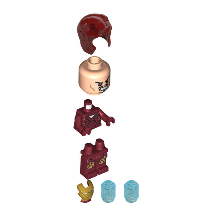 LEGO Iron Man with Mark 6 Armor and Foot Repulsors Minifigure | Brick Owl