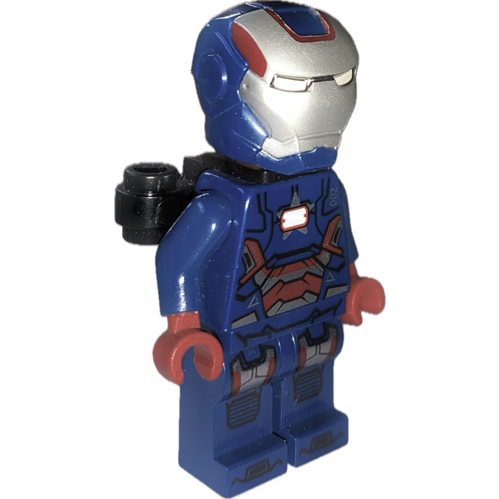 LEGO Iron Patriot MK1 with Gun Holder Minifigure | Brick Owl - LEGO ...