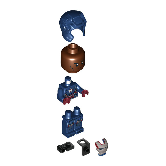 LEGO Iron Patriot MK1 with Gun Holder Minifigure | Brick Owl - LEGO ...