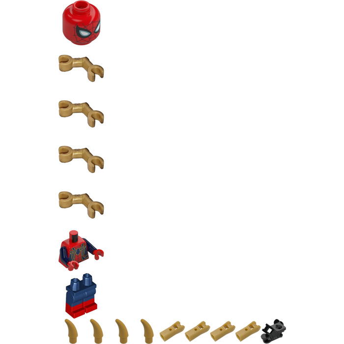 LEGO Iron Spider with Skeleton Arms with Barbs Minifigure | Brick Owl