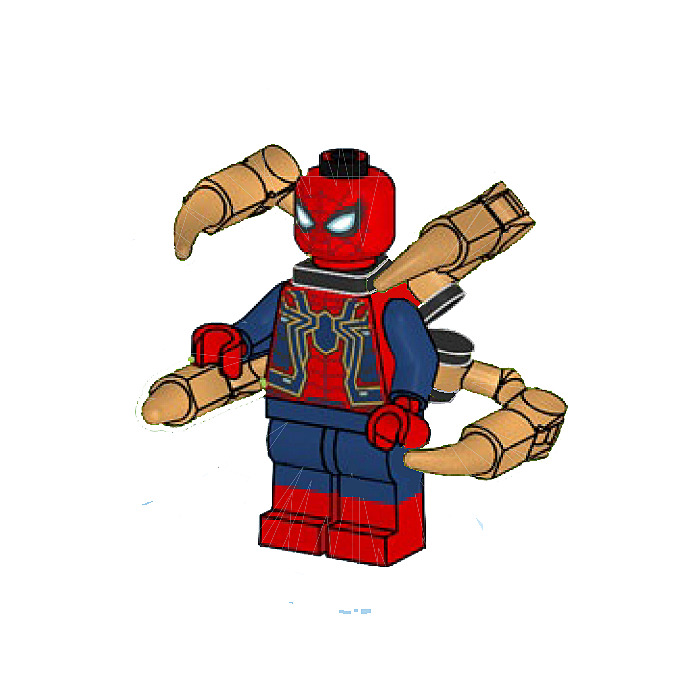 LEGO Iron Spider with Skeleton Arms with Barbs Minifigure | Brick Owl
