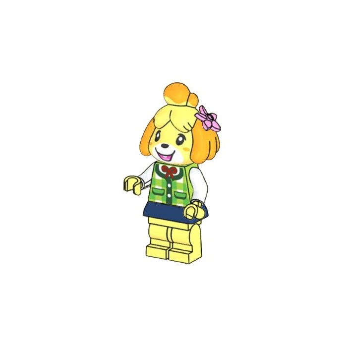 LEGO Isabelle with Lime Plaid Shirt Minifigure | Brick Owl - LEGO ...