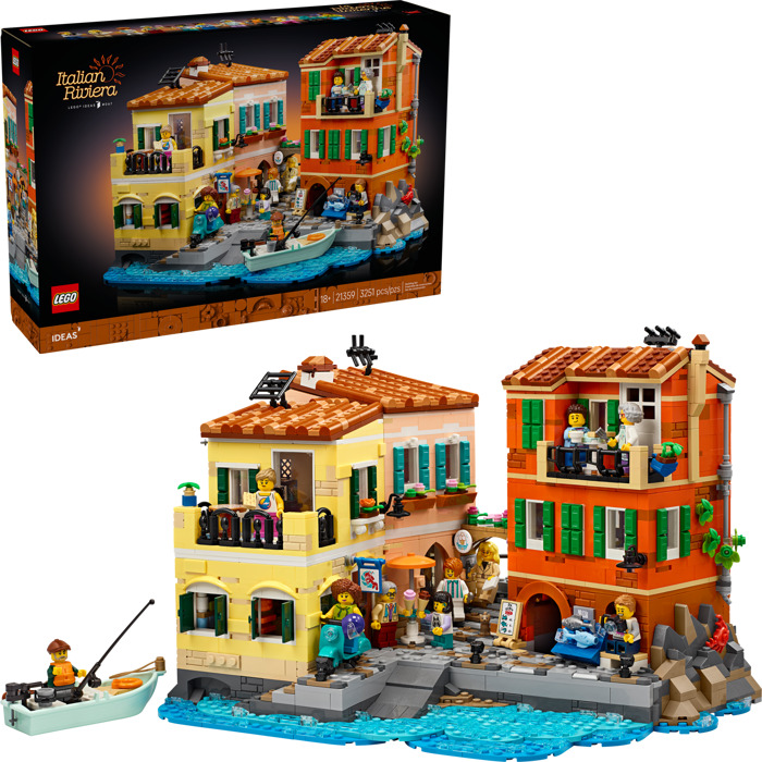 LEGO Italian Riviera Set 21359 | Brick Owl - LEGO Marketplace