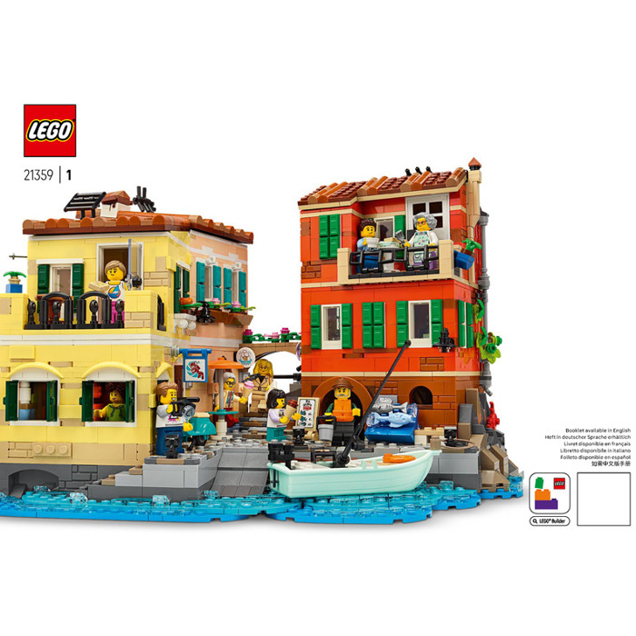 LEGO Italian Riviera Set 21359 Instructions | Brick Owl - LEGO Marketplace