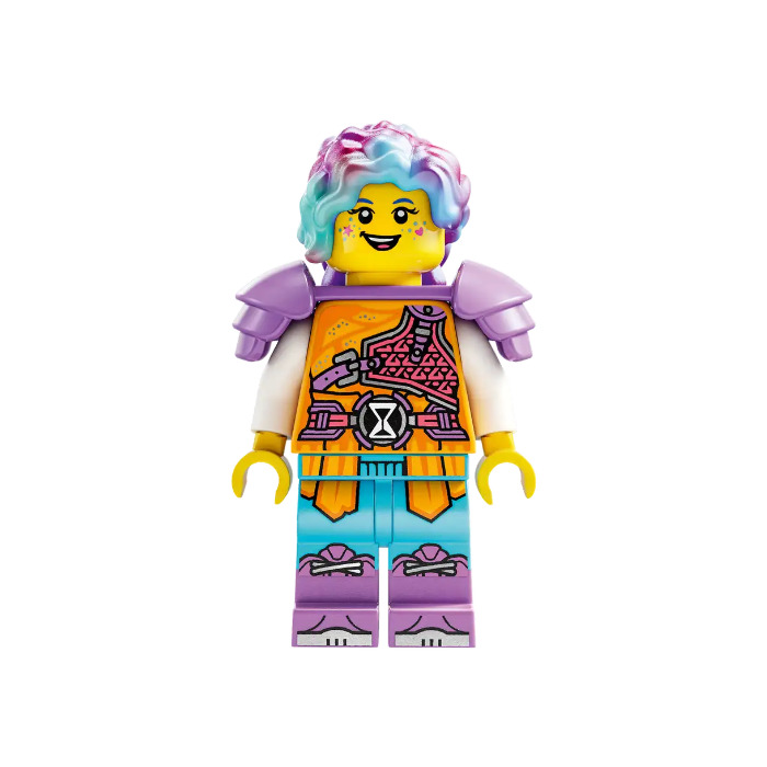 LEGO Izzie with Orange Robe with Shoulder Armor Minifigure | Brick Owl ...