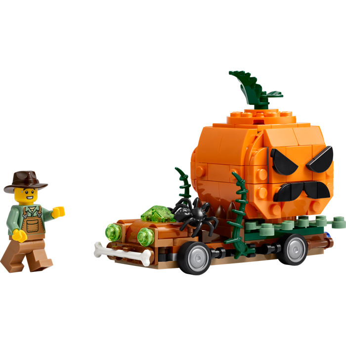 LEGO Jack-O'-Lantern Pickup Truck Set 40822 | Brick Owl - LEGO Marketplace