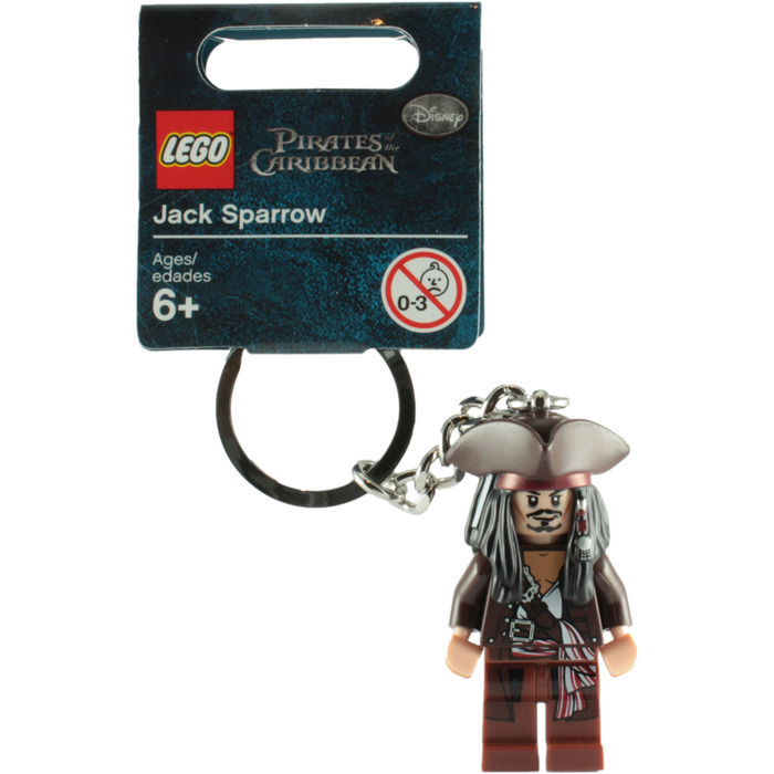 LEGO Jack Sparrow Key Chain (853187) | Brick Owl - LEGO Marketplace