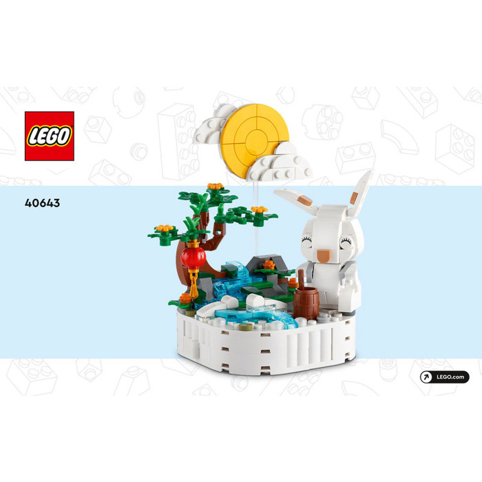 LEGO Jade Rabbit Set 40643 Instructions | Brick Owl - LEGO Marketplace