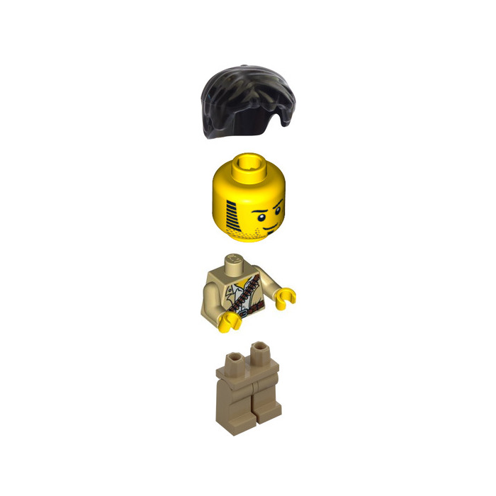LEGO Jake Raines with Tan Jacket Minifigure | Brick Owl - LEGO Marketplace