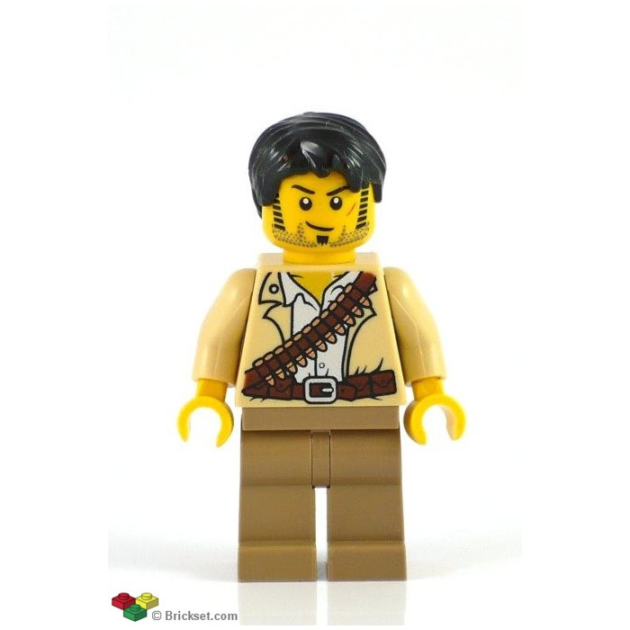LEGO Jake Raines with Tan Jacket Minifigure | Brick Owl - LEGO Marketplace
