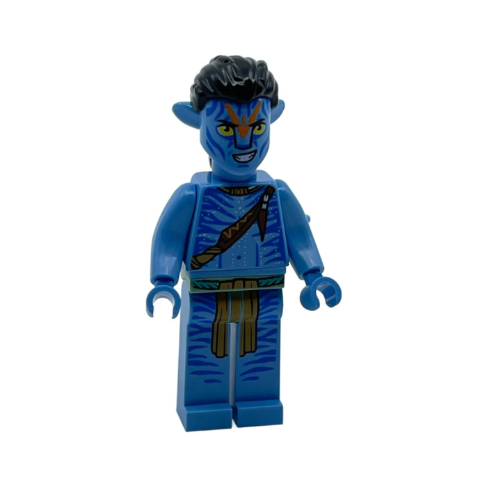 LEGO Jake Sully with Shoulder Strap and Orange Face Paint Minifigure ...