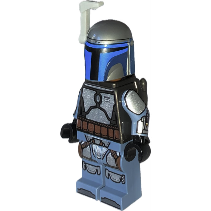 LEGO Jango Fett with Pearl Dark Gray Torso with Printed Arms Minifigure ...