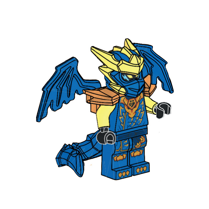 LEGO Jay - Dragon Form Minifigure | Brick Owl