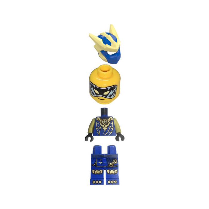 LEGO Jay - Dragons Rising with Dragon Head Tunic with Helmet Minifigure ...