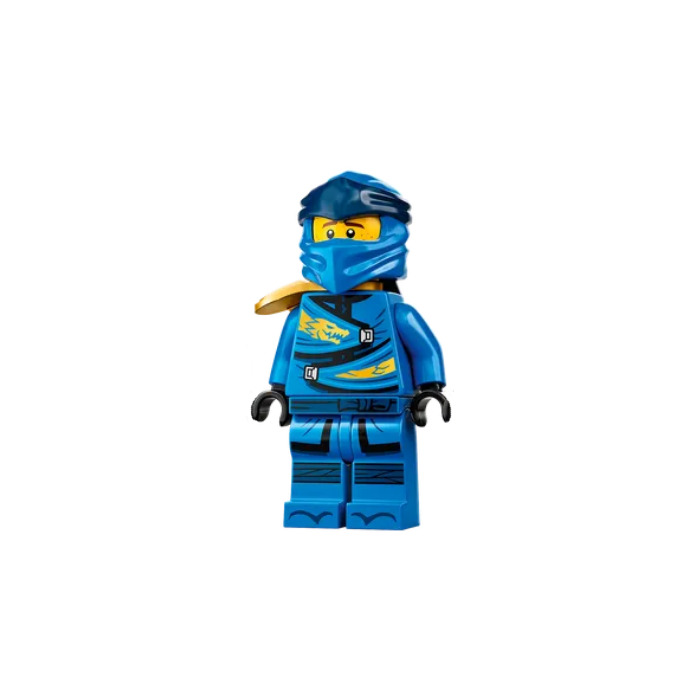 LEGO Jay - Legacy with Pearl Gold Shoulder Armor Minifigure | Brick Owl
