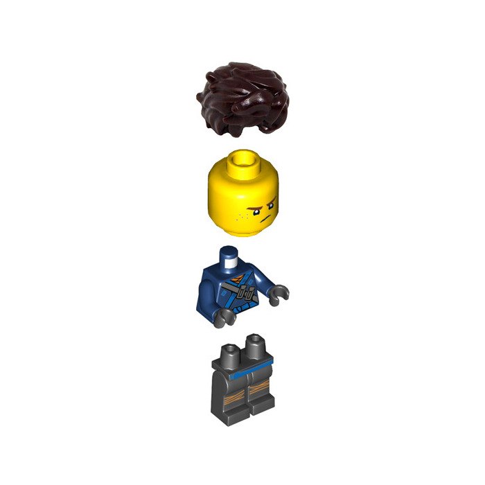 LEGO Jay (Movie) with Hair Minifigure | Brick Owl - LEGO Marketplace