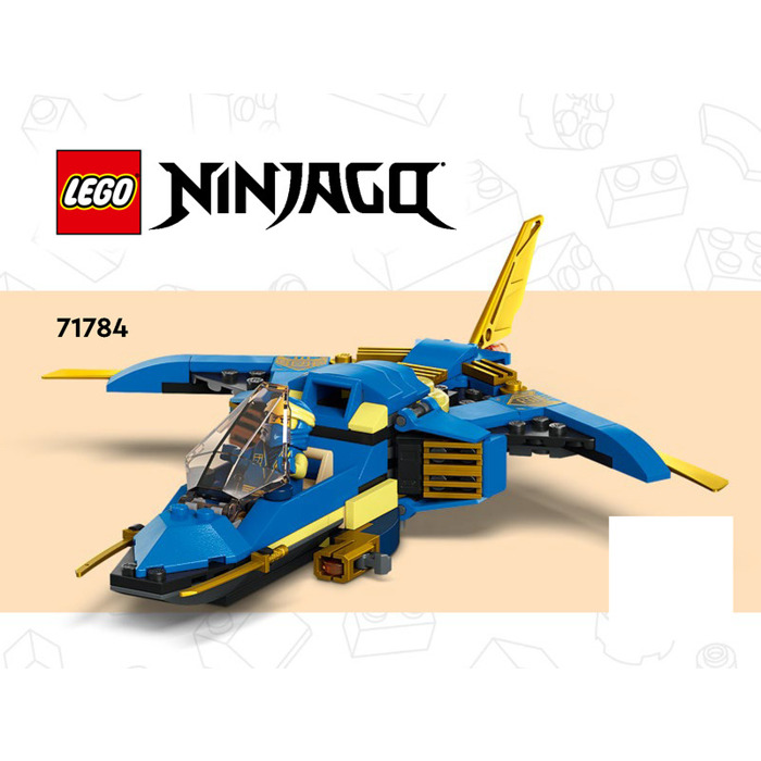 LEGO Jay's Lightning Jet EVO Set 71784 Instructions | Brick Owl - LEGO ...