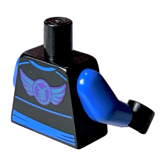 LEGO Jay Skybound Torso (973) | Brick Owl - LEGO Marketplace