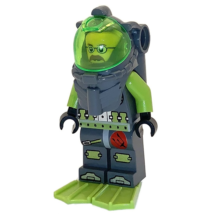 LEGO Jeff Fisher with Lime Flippers Minifigure | Brick Owl - LEGO ...