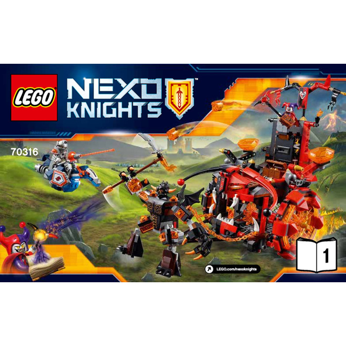 LEGO Jestro's Evil Mobile Set 70316 Instructions Set | Brick Owl - LEGO ...