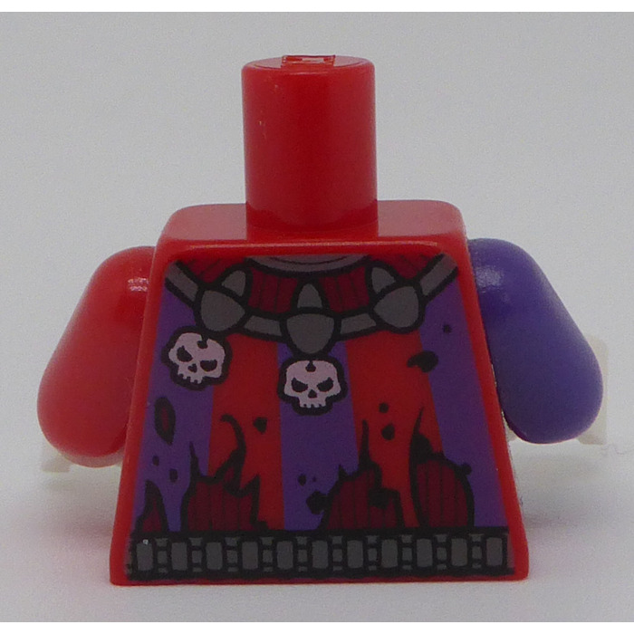 LEGO Jestro with Dark Purple and Red Outfit Minifig Torso (973 / 76382 ...