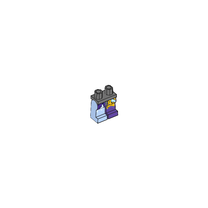 LEGO Jestro with Orange and Dark Purple Outfit Minifigure Hips and Legs ...