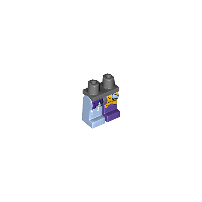 LEGO Jestro with Orange and Dark Purple Outfit Minifigure Hips and Legs ...