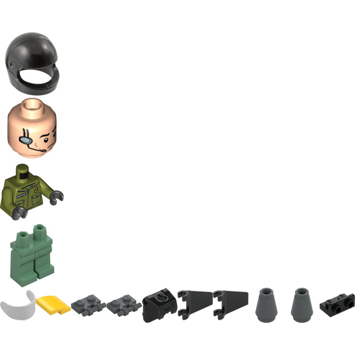 LEGO Jet Pack Ranger Minifigure | Brick Owl - LEGO Marketplace