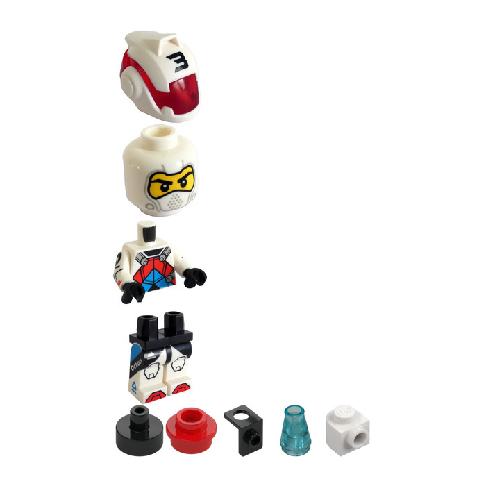 LEGO Jetpack Racer Minifigure | Brick Owl - LEGO Marketplace