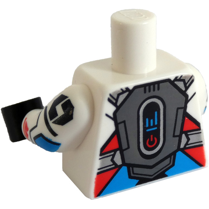 LEGO Jetpack Racer Torso (973 / 76382) | Brick Owl - LEGO Marketplace