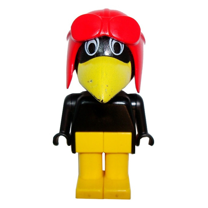 LEGO Joe Crow with White Eyes Fabuland Figure | Brick Owl