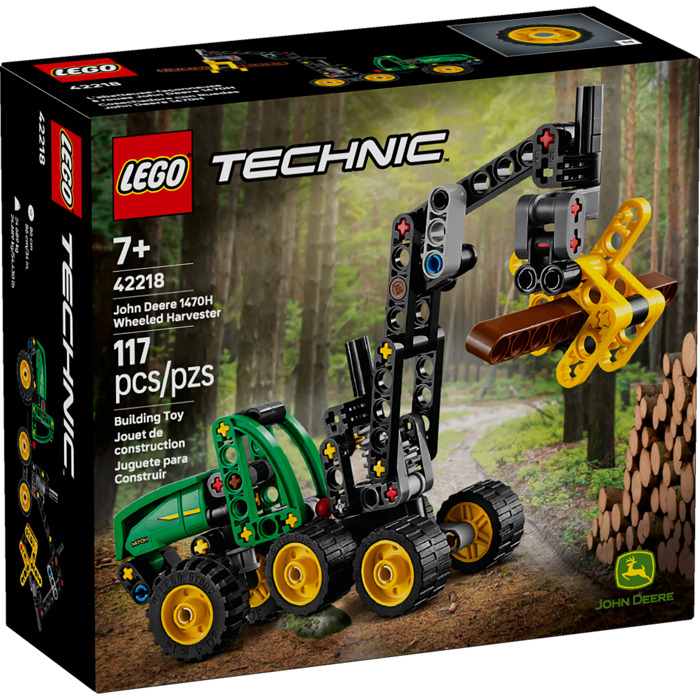 LEGO John Deere 1470H Wheeled Harvester Set 42218 | Brick Owl