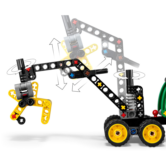 LEGO John Deere 1470H Wheeled Harvester Set 42218 | Brick Owl - LEGO ...
