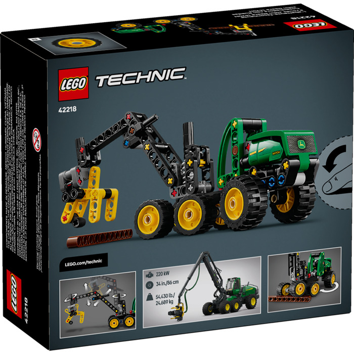 LEGO John Deere 1470H Wheeled Harvester Set 42218 | Brick Owl